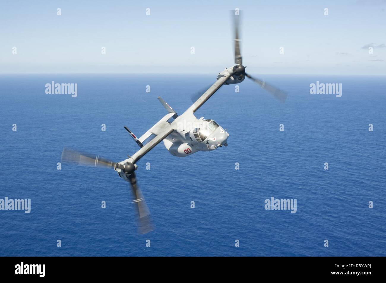 PACIFIC OCEAN (April 24, 2017) An MV-22B Osprey, assigned to Marine ...