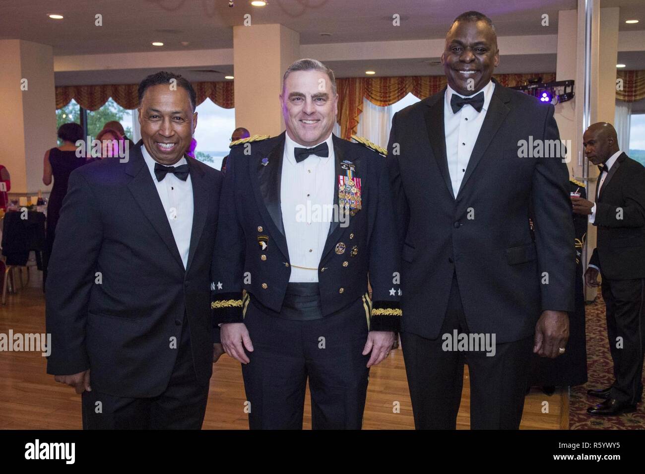 From left, retired Gen. Dennis L. Via, U.S. Army Chief of Staff Gen ...