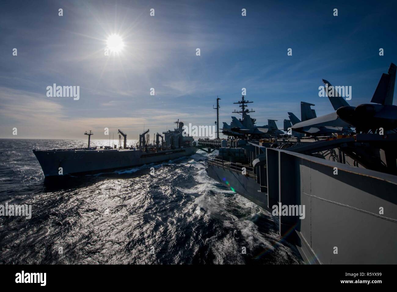 PACIFIC OCEAN (April 22, 2017) The Military Sealift Command fleet ...
