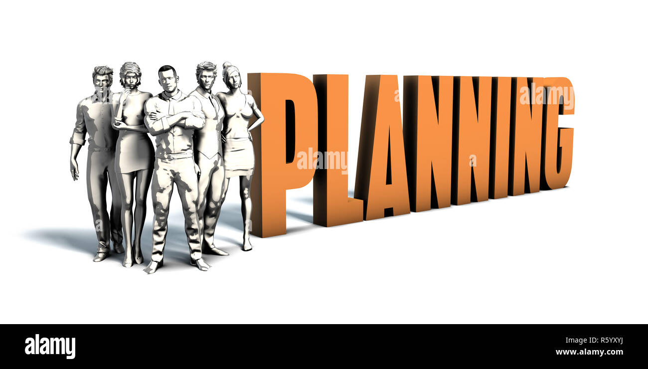 Business People Planning Art Stock Photo - Alamy