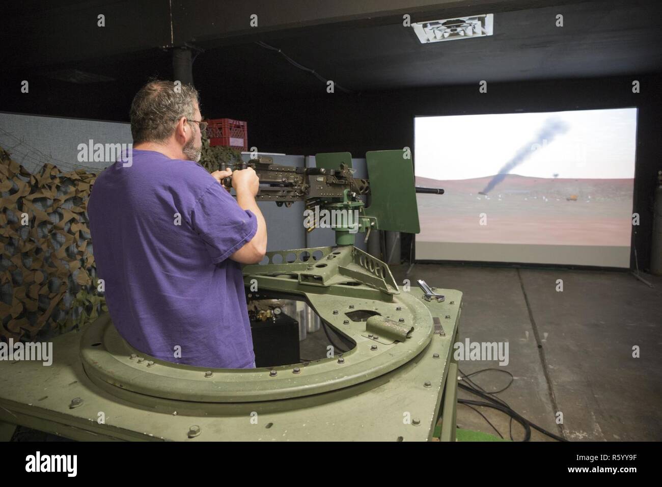 A family member of a Marine with II Marine Expeditionary Force (II MEF ...