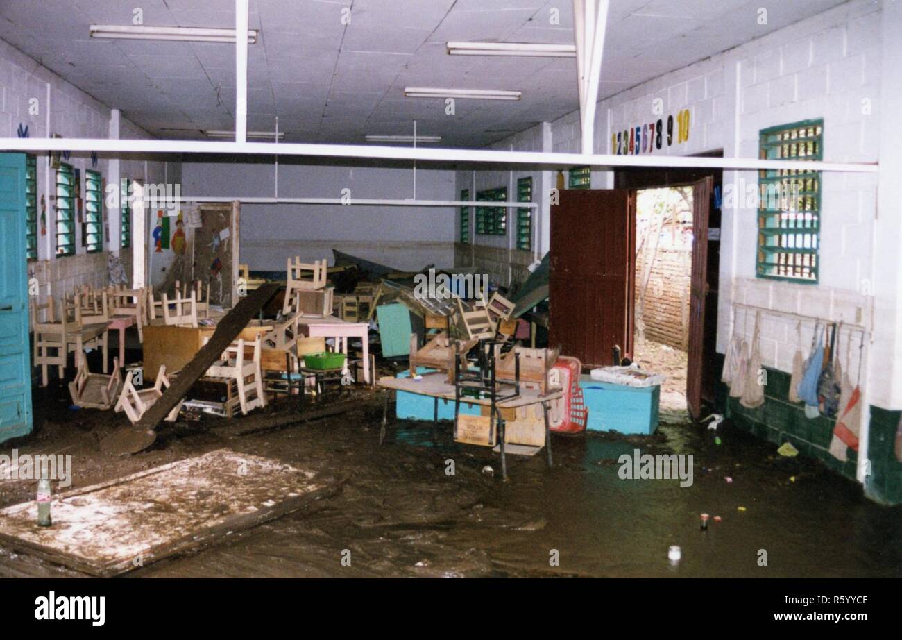 photo of flooded classroom Stock Photo - Alamy