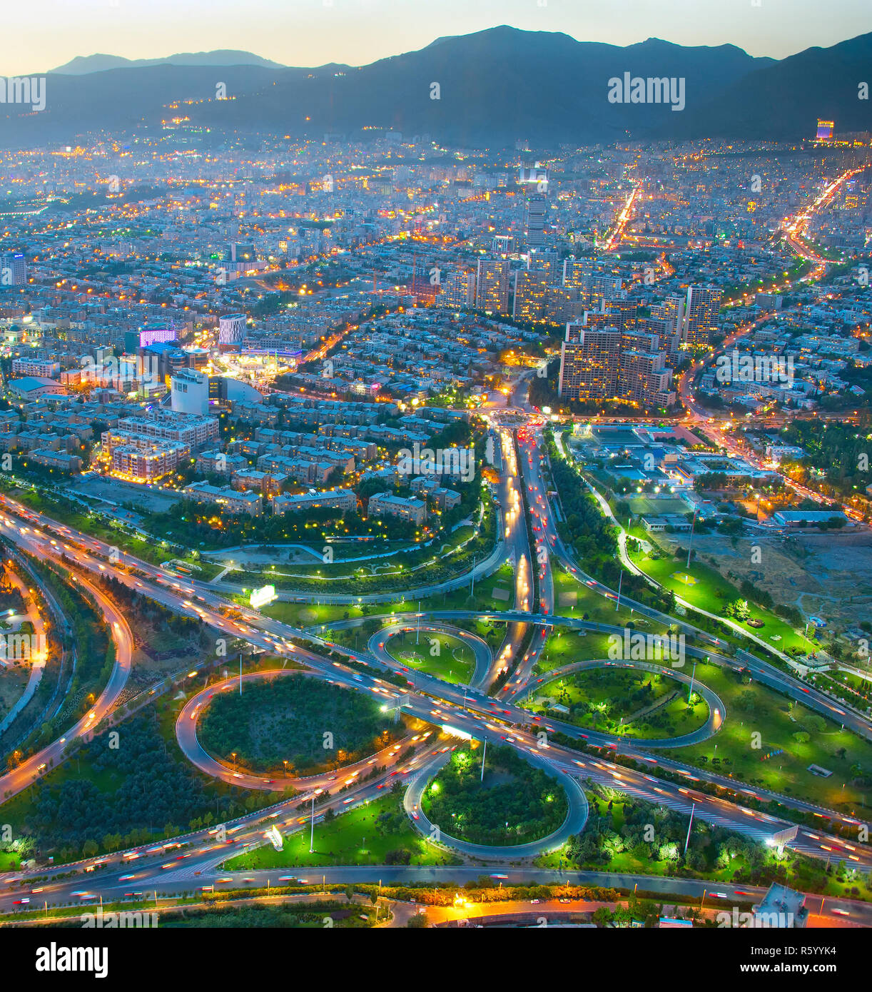 Teheran street view hi-res stock photography and images - Alamy