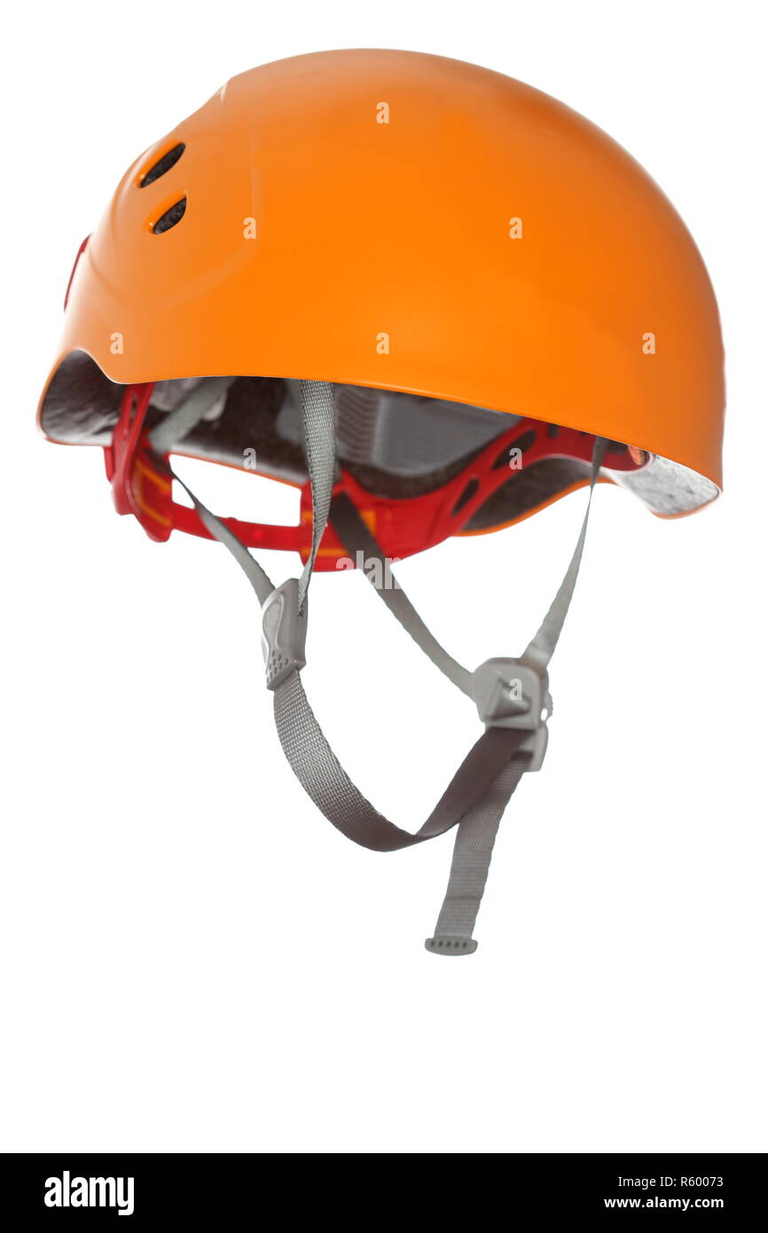 orange protective helmet Stock Photo - Alamy