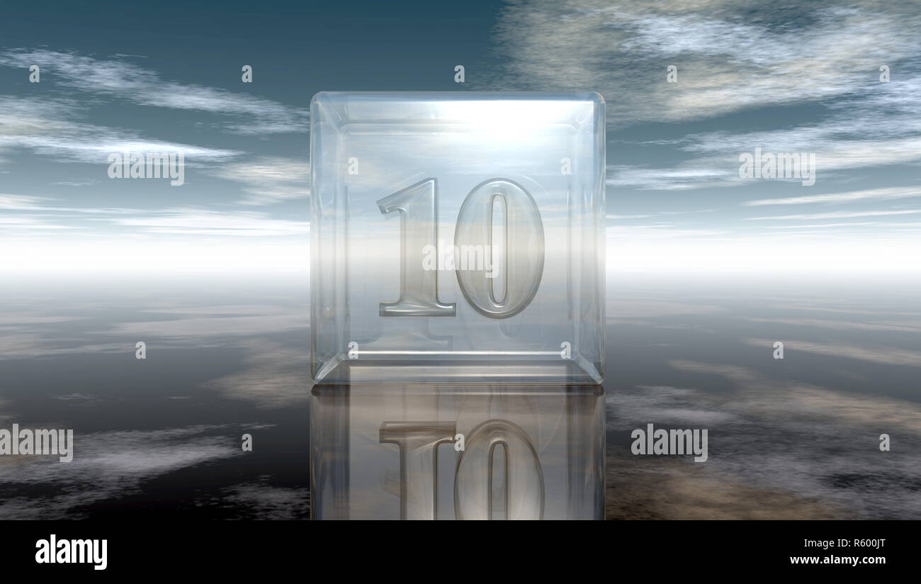 3d number 10 ten hi-res stock photography and images - Alamy