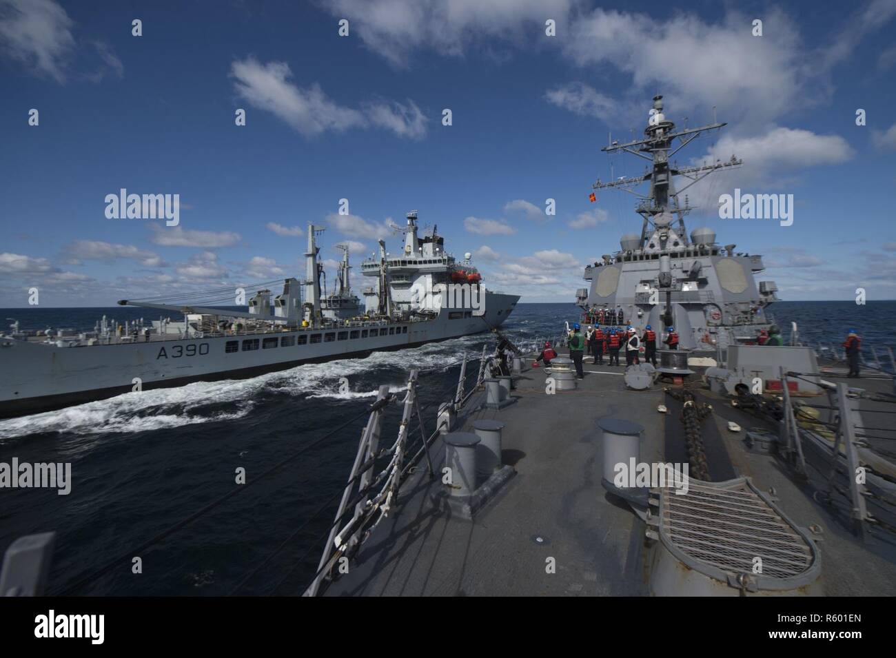 ATLANTIC OCEAN (April 26, 2017) – The Arleigh Burke-class guided ...