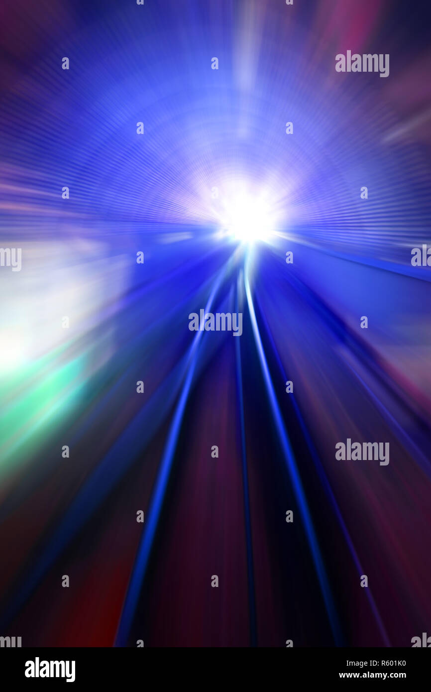 Speed motion lights Stock Photo - Alamy