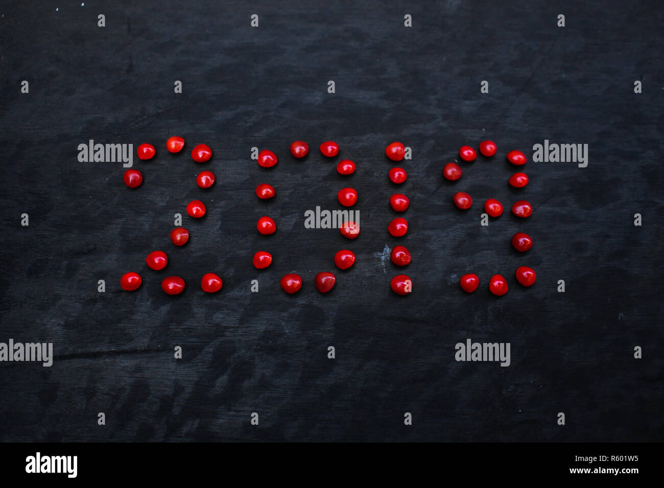 2019 text from red hi-res stock photography and images - Alamy