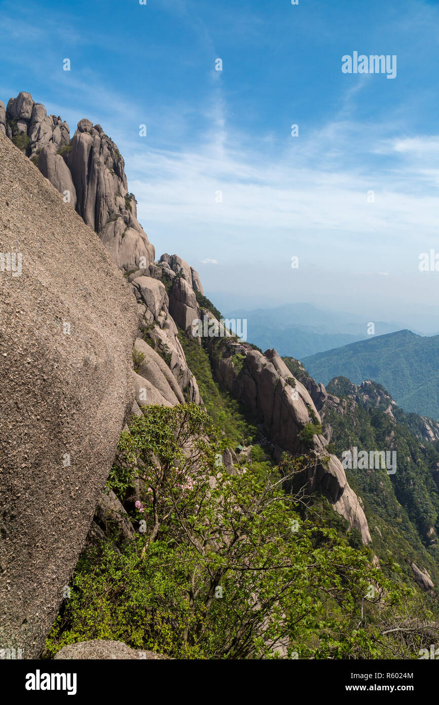 landscape shots of huangshan mountains in china Stock Photo - Alamy