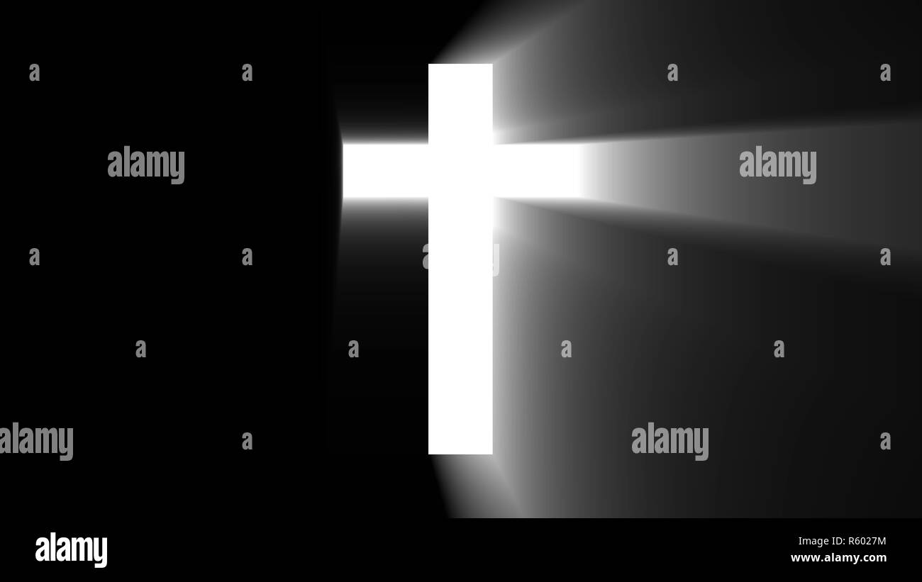 Religion cross christianity symbols Black and White Stock Photos ...