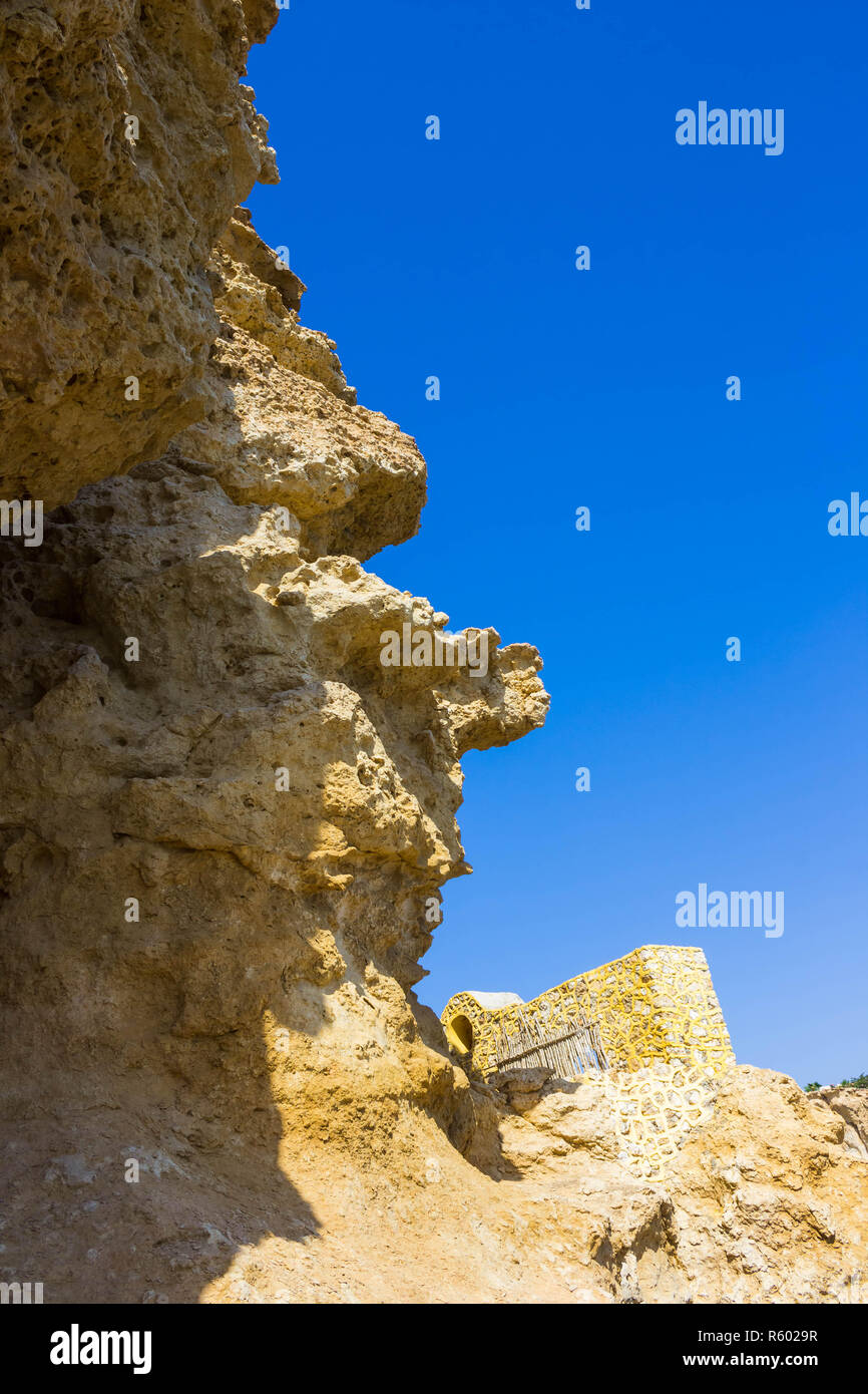 The mountains peak at the beach in Sharm el Sheikh, Egypt Stock Photo ...