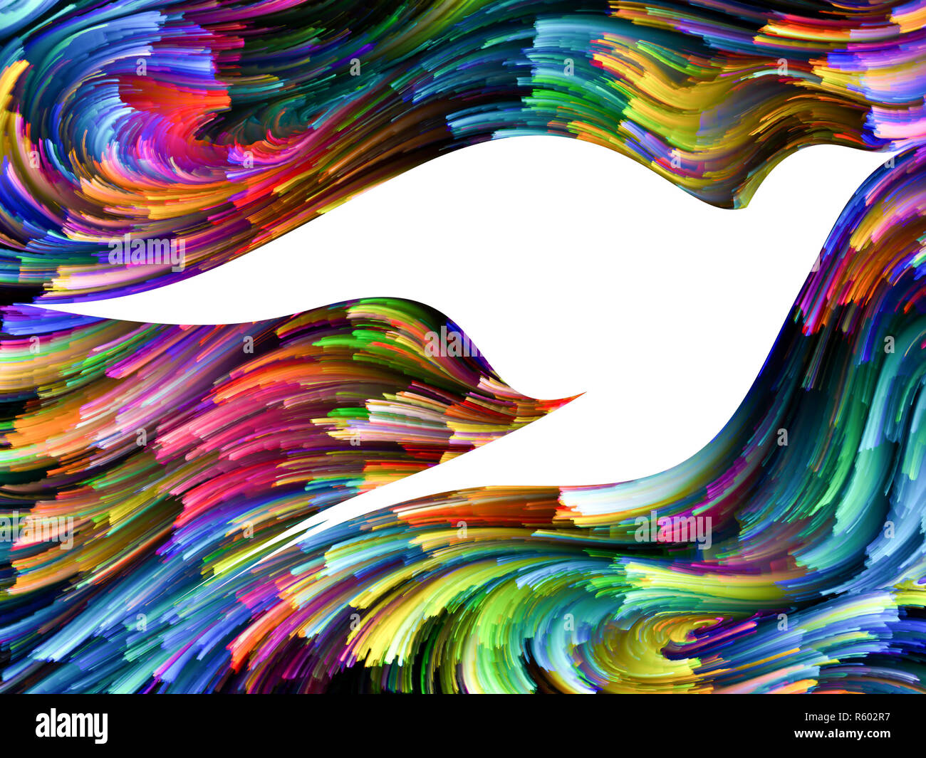 Colors in Flight Stock Photo - Alamy