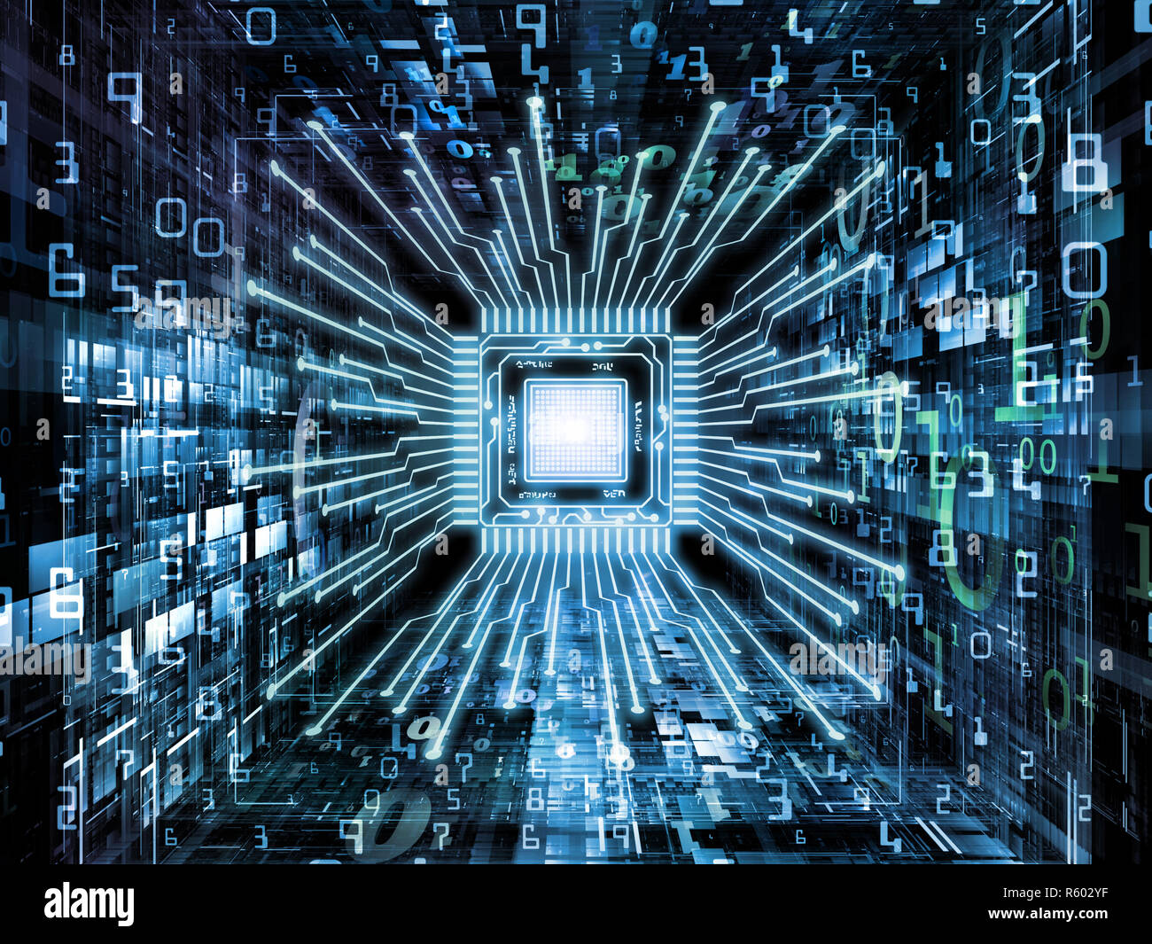 Diversity of Computer CPU Stock Photo - Alamy