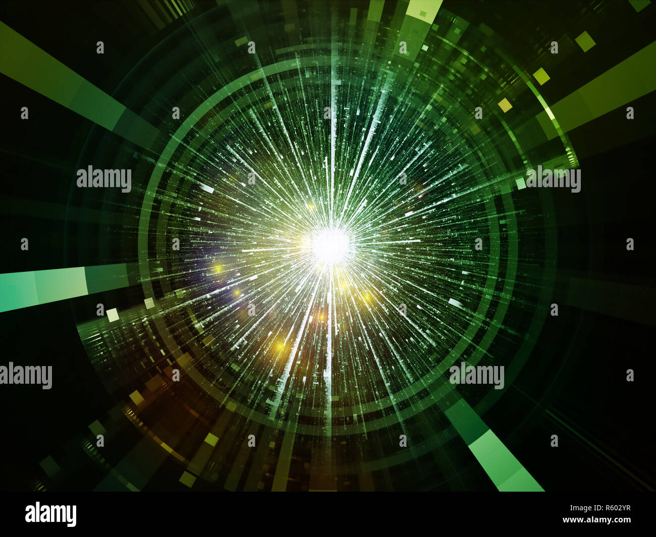 Visualization of Space Emitter Stock Photo - Alamy