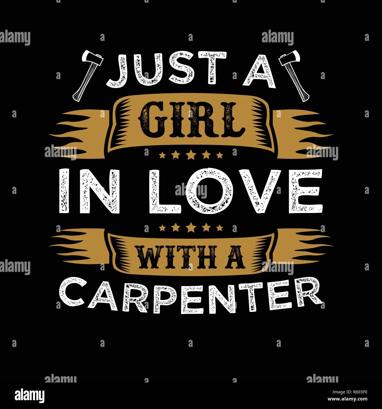 Girl carpenter Stock Vector Images - Alamy