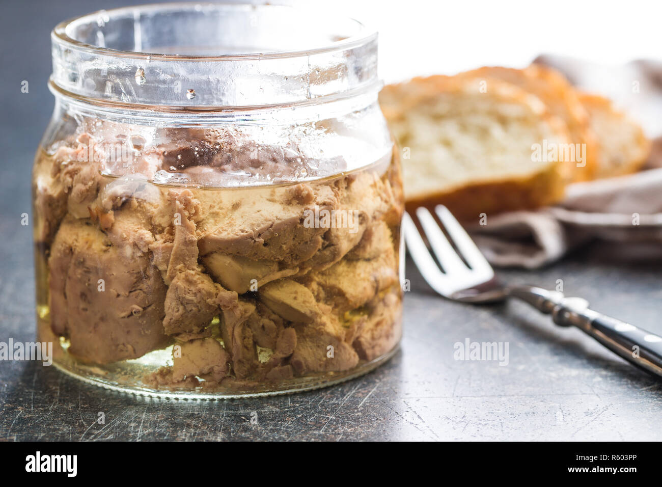Cod liver in oil Stock Photo - Alamy