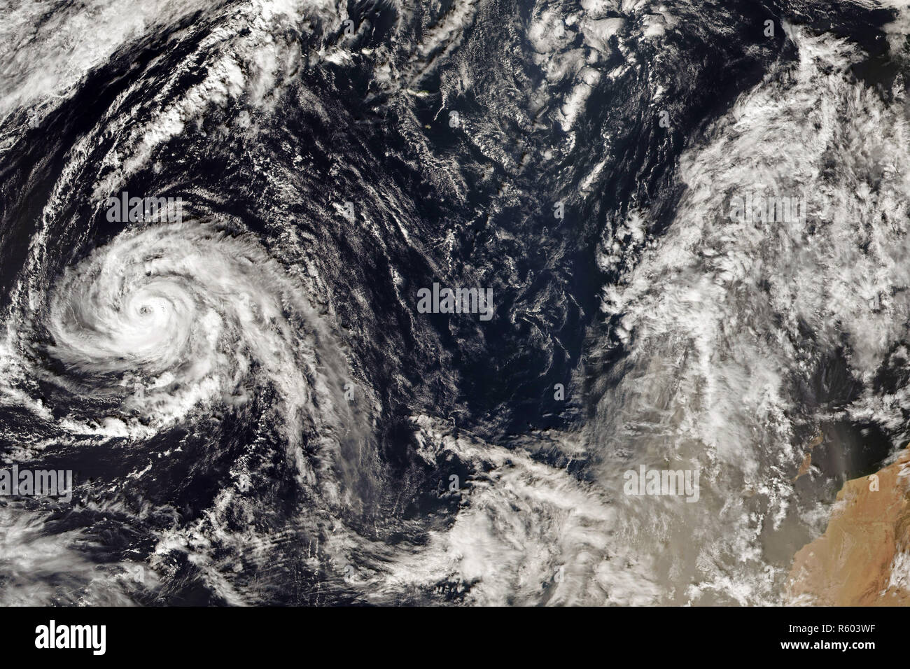 Nasa map of cyclone hi-res stock photography and images - Alamy