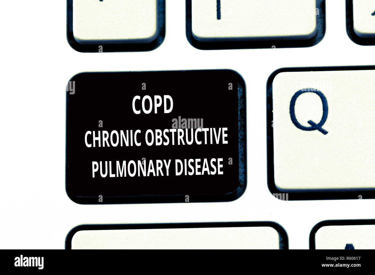 Conceptual hand writing showing Copd Chronic Obstructive Pulmonary ...