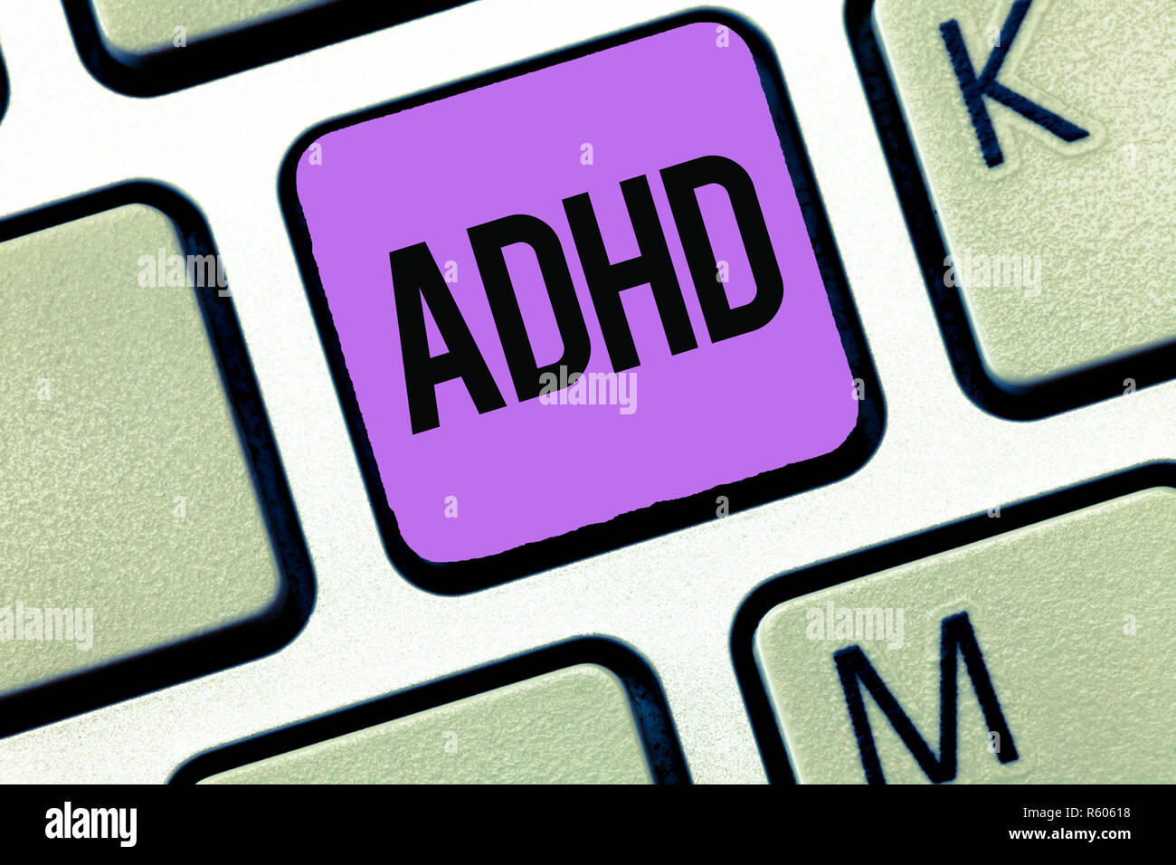 Conceptual hand writing showing Adhd. Business photo showcasing Mental ...
