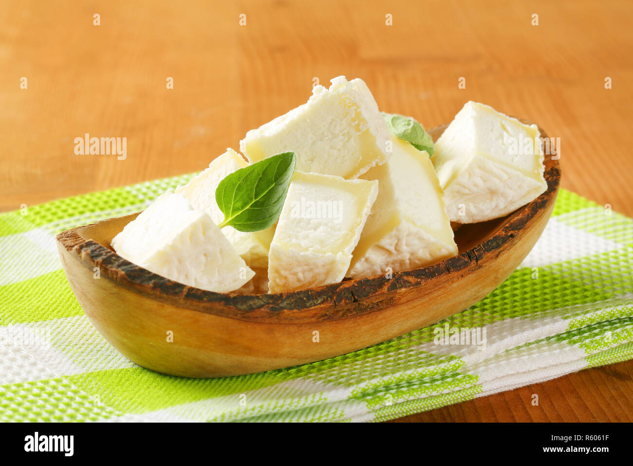French Chevre cheese Stock Photo - Alamy