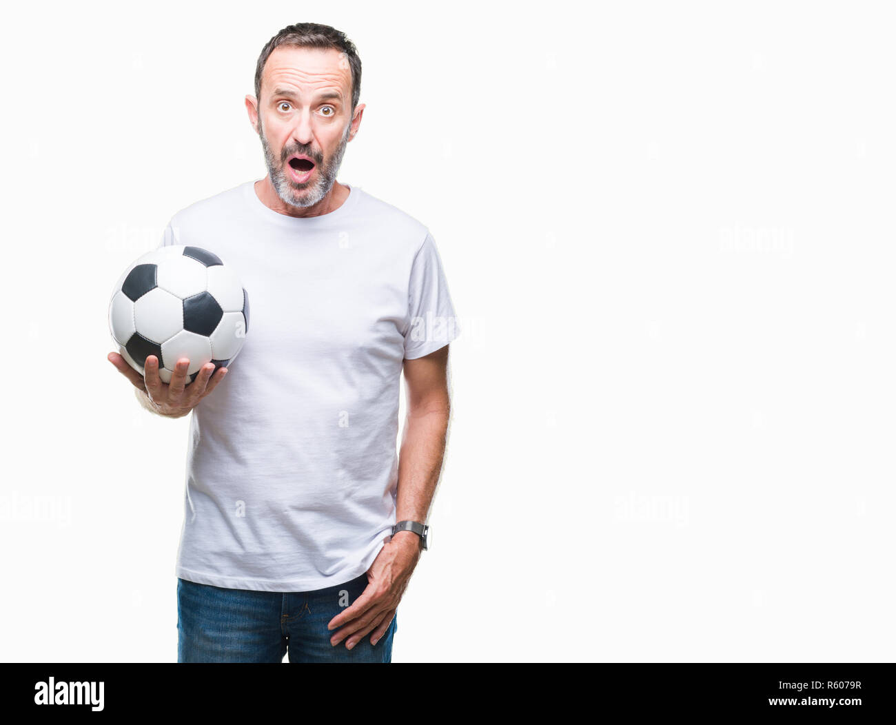 Football mouth open funny face Cut Out Stock Images & Pictures - Alamy