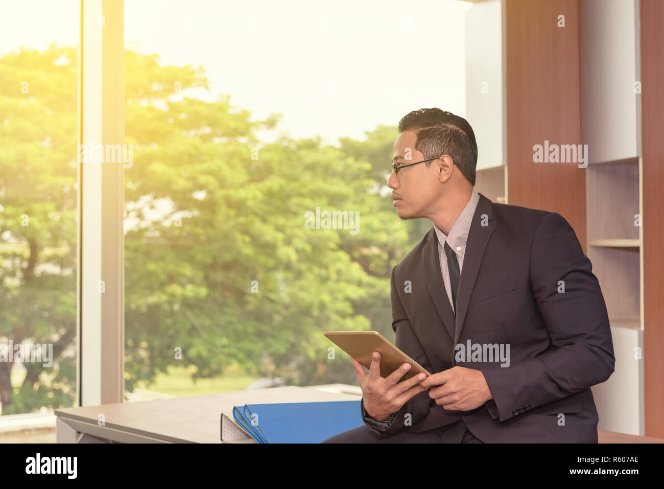 young smart professional business man in office Stock Photo - Alamy