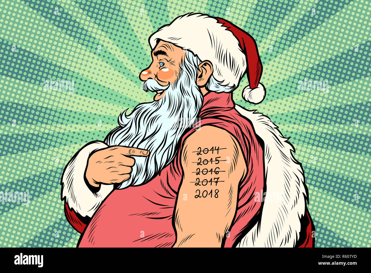 Cartoon man tattoos hi-res stock photography and images - Alamy