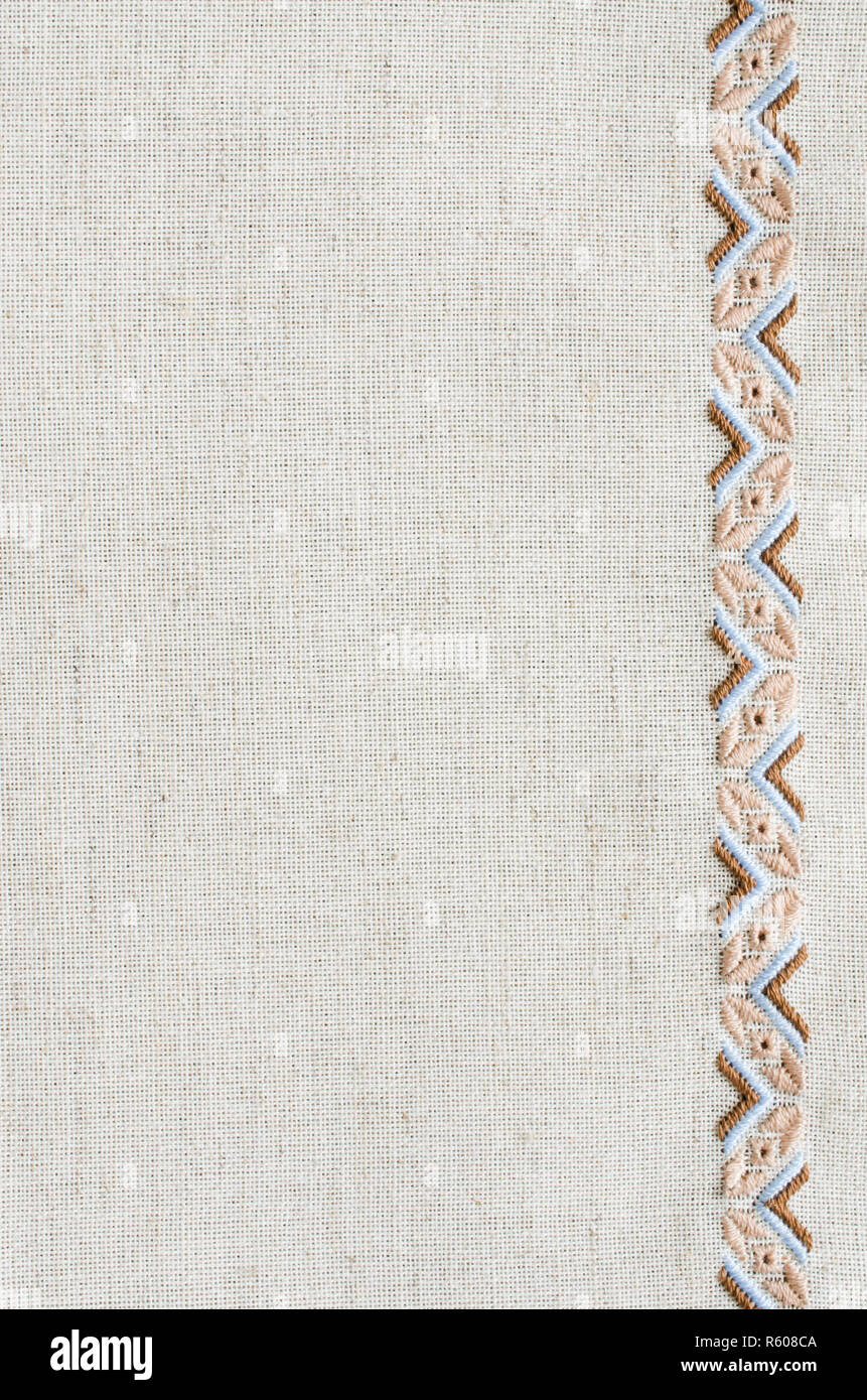 Embroidery texture flat stitch Stock Photo - Alamy