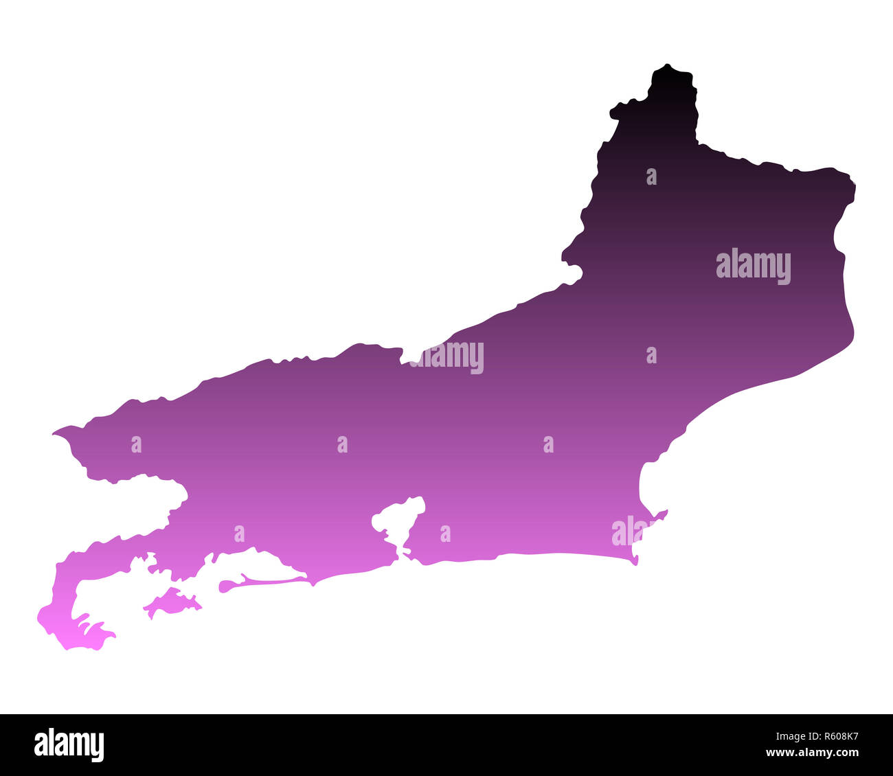 map of rio de janeiro Stock Photo - Alamy