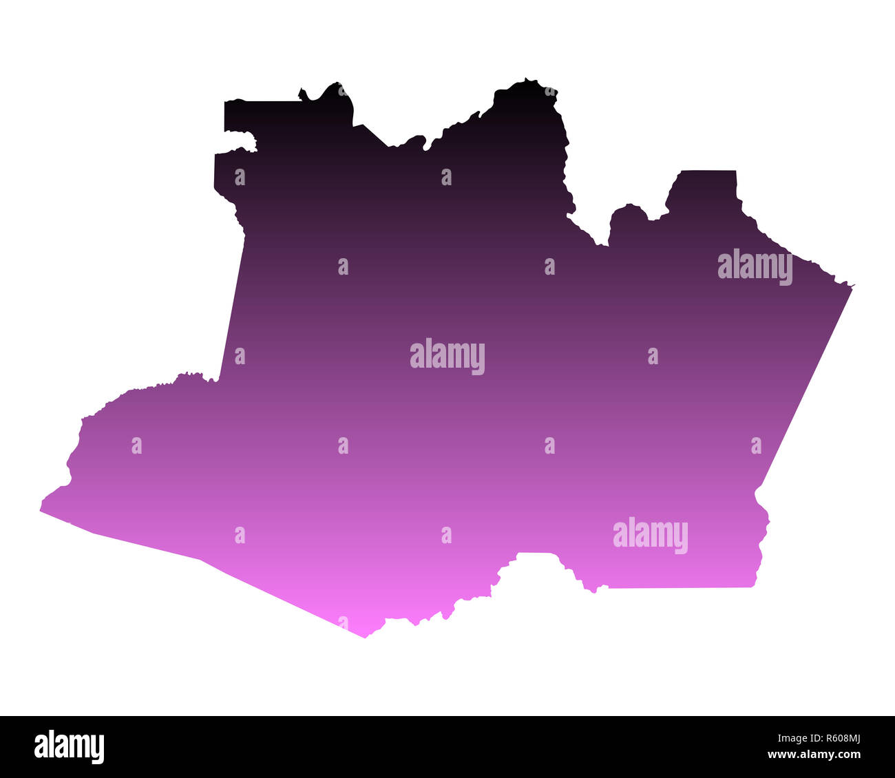 map of amazon Stock Photo - Alamy