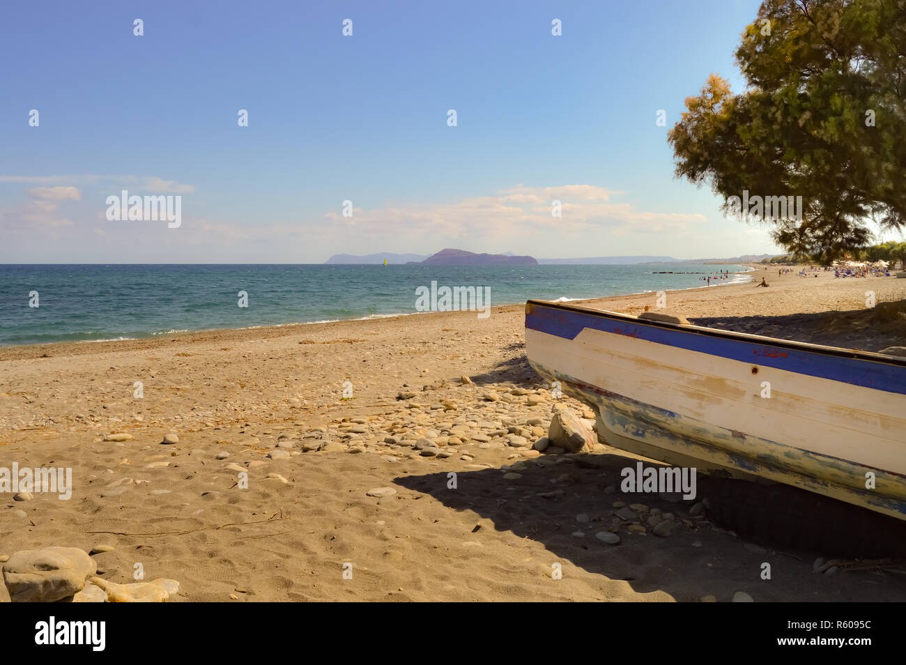 Maleme beach crete hi-res stock photography and images - Alamy