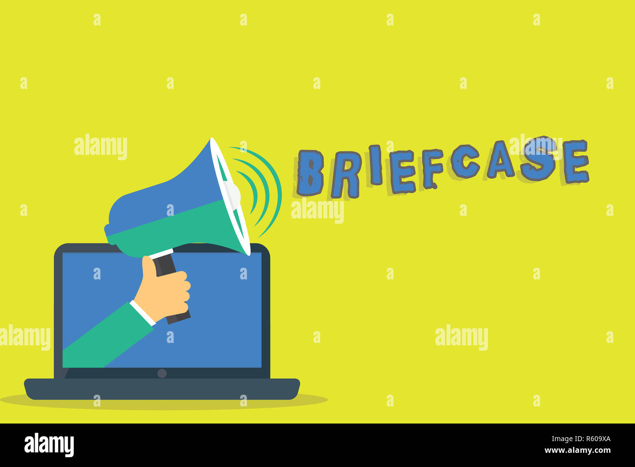 Word writing text Briefcase. Business concept for leather plastic ...