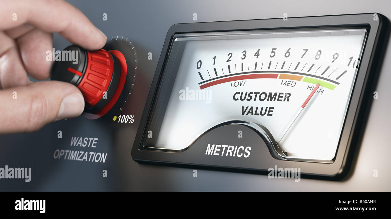 Lean Manufacturing Add Customer Value Stock Photo - Alamy