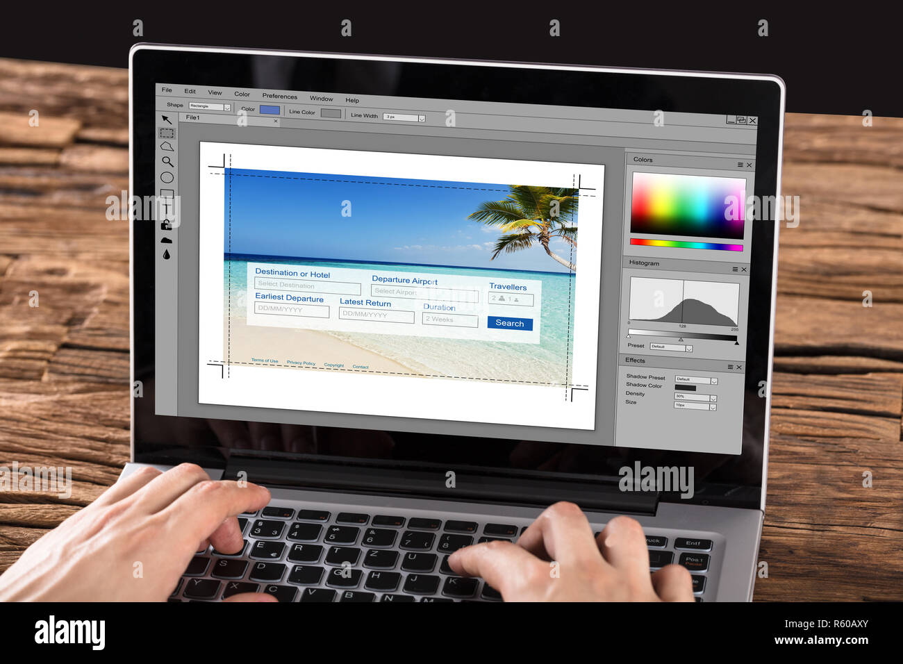 Image editing software for desktop hi-res stock photography and images ...