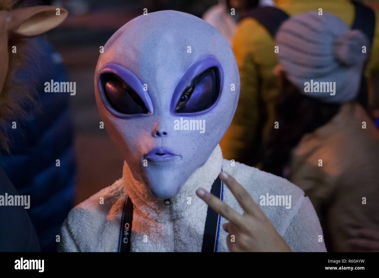 Humanoid mask hi-res stock photography and images - Alamy