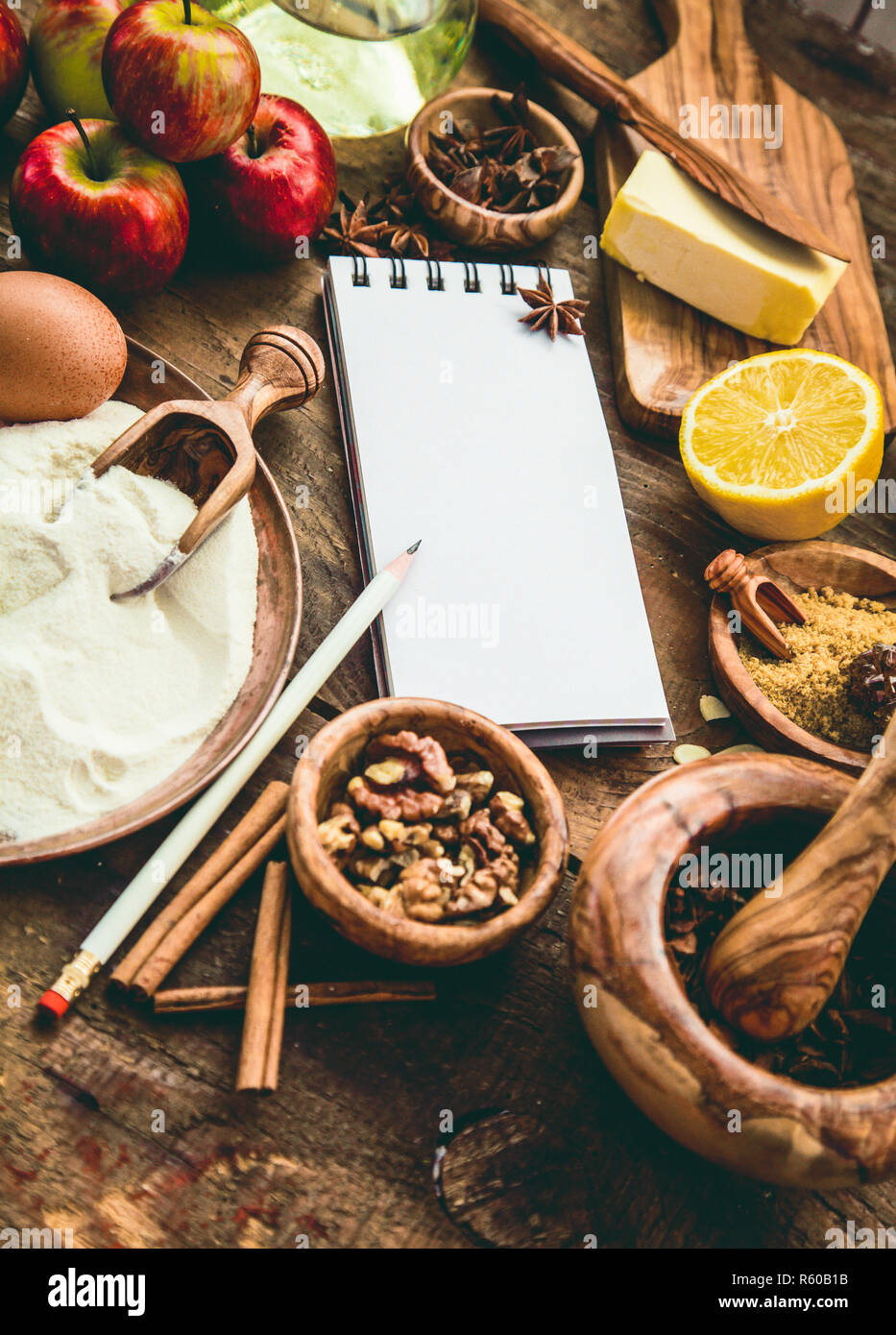Baking concept background Stock Photo - Alamy