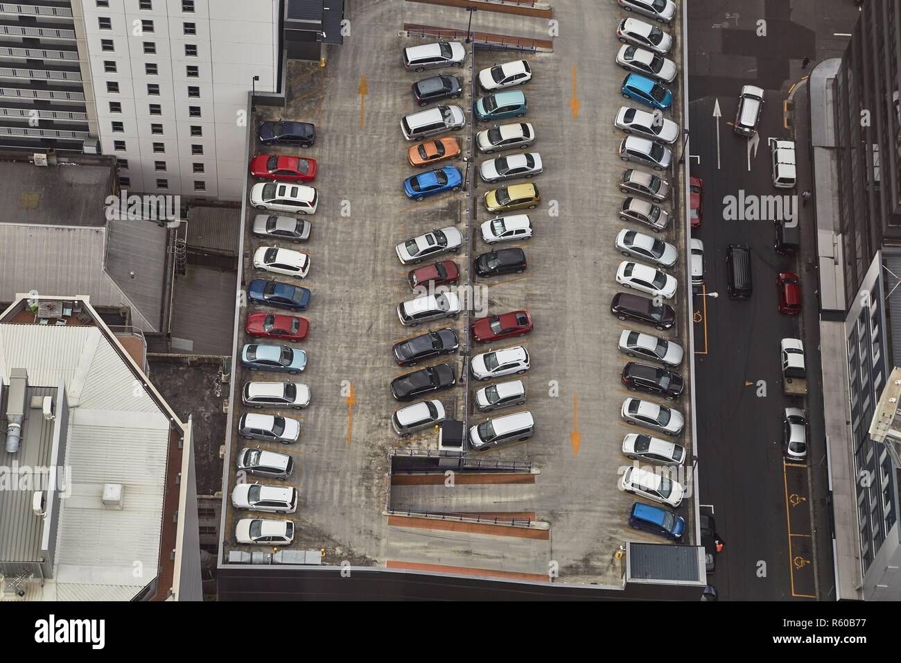 Carpark car park parking panorama hi-res stock photography and images ...