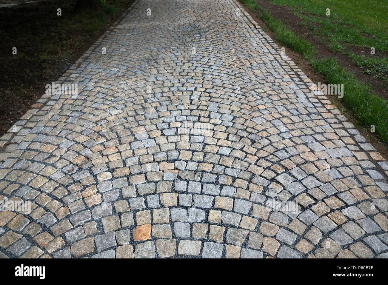 Stone Pavement Pattern Stock Photo - Alamy