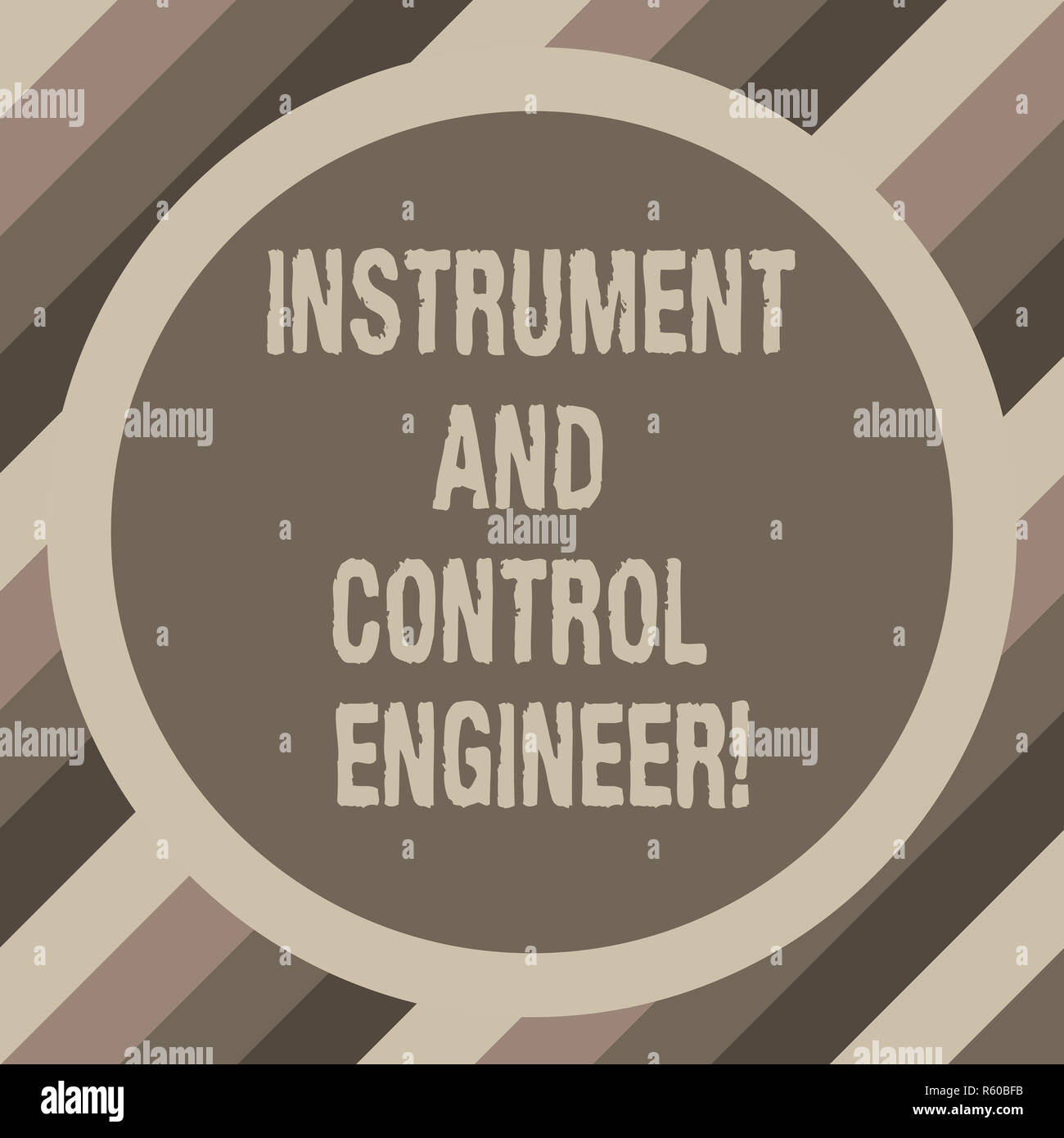 Writing note showing Instrument And Control Engineer. Business photo ...