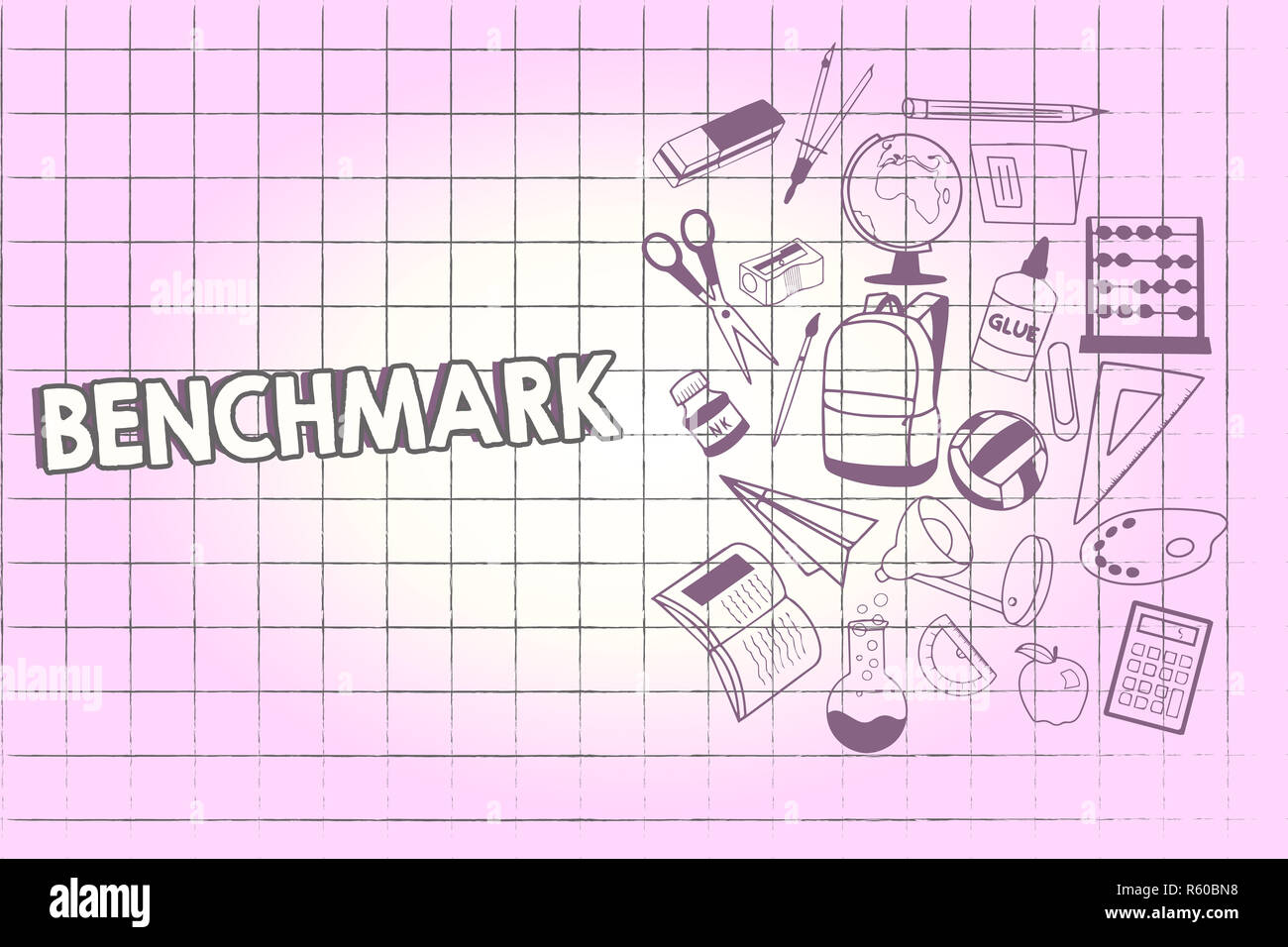 Writing note showing Benchmark. Business photo showcasing standard or ...