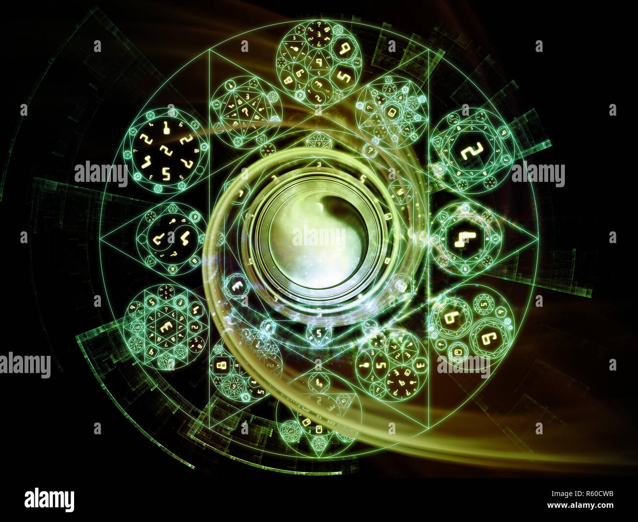 Unfolding of Symbolic Meaning Stock Photo - Alamy