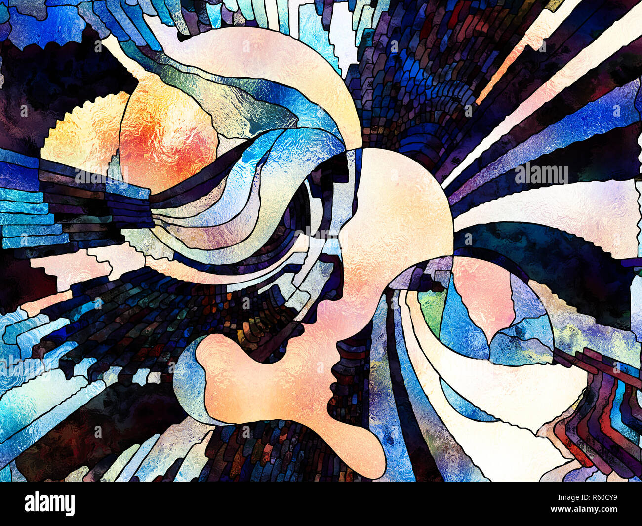 Petals of Color Division Stock Photo - Alamy