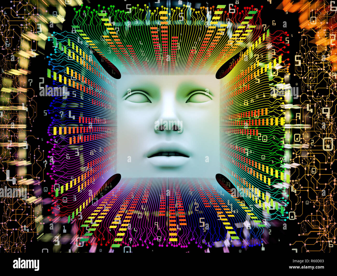 Processing Super Human AI Stock Photo - Alamy