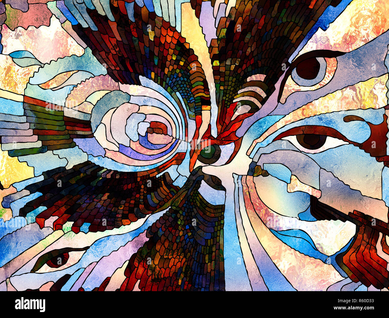 Inner Life of Color Division Stock Photo - Alamy