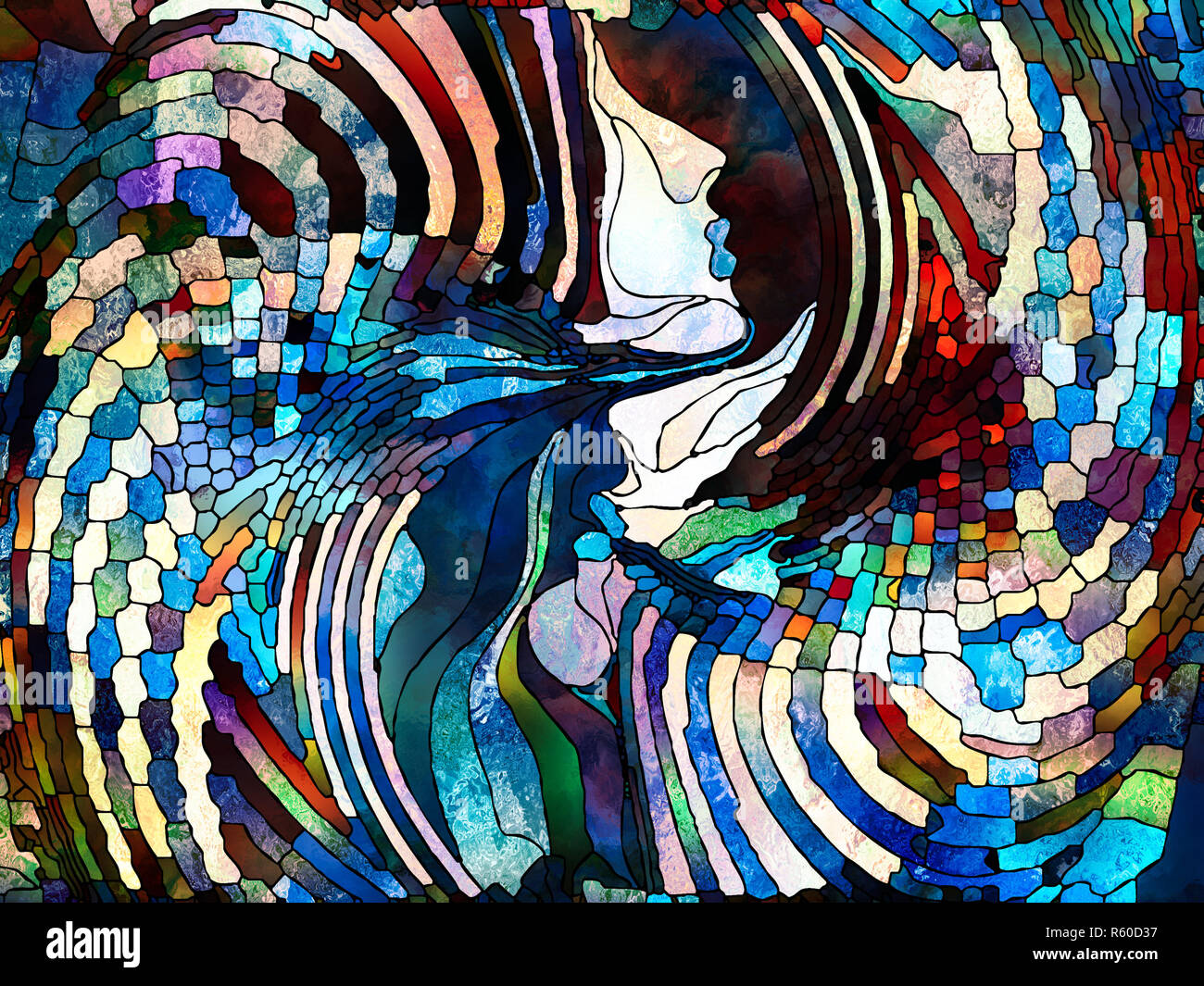 Energy of Color Division Stock Photo - Alamy
