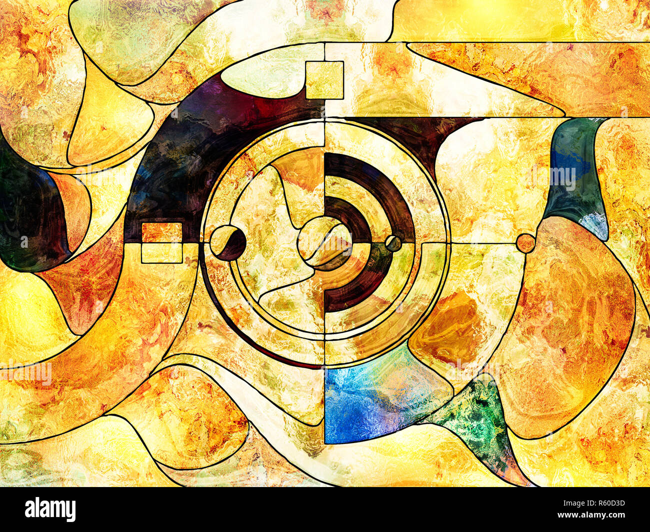 Visualization of Color Division Stock Photo - Alamy