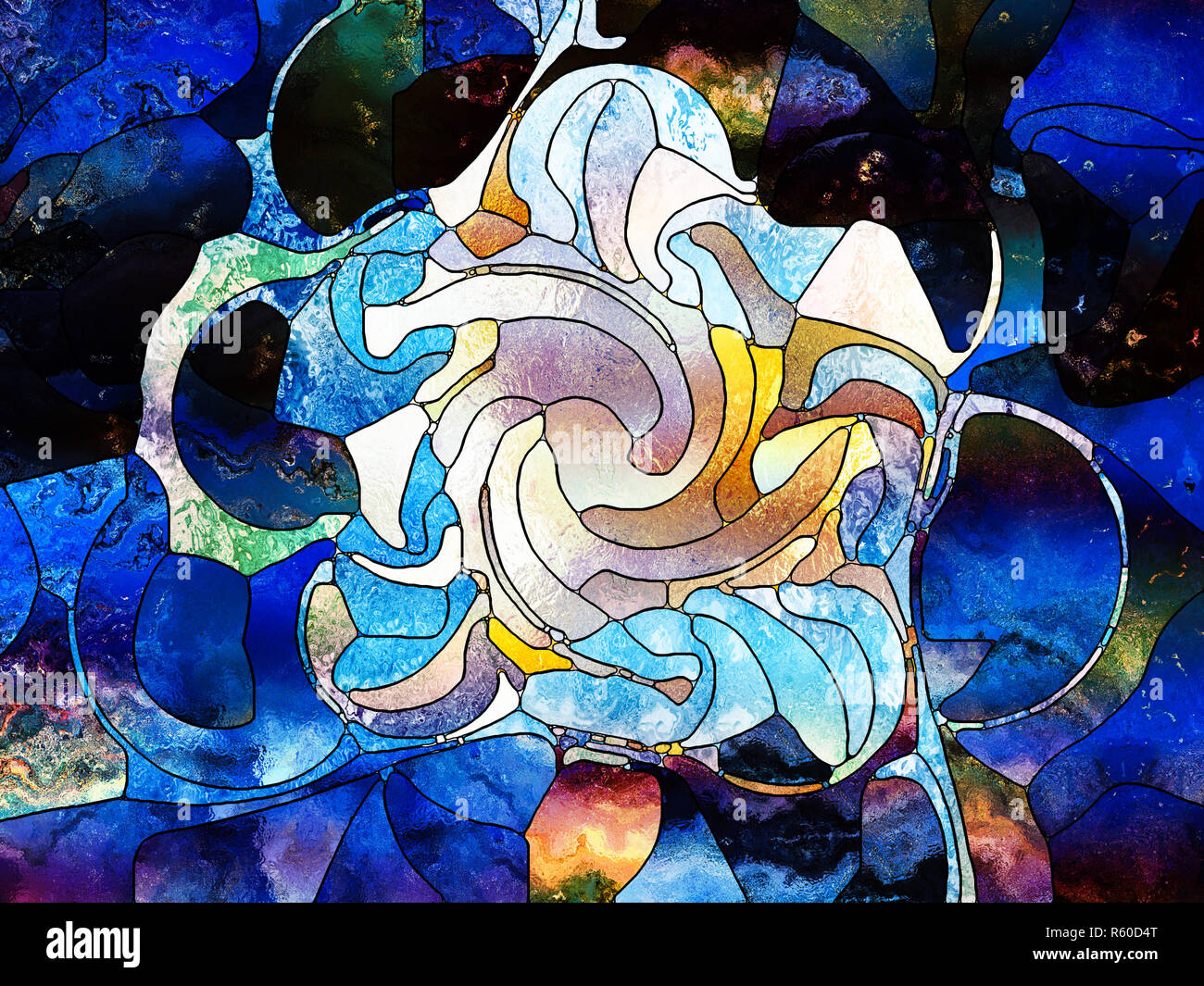 Unfolding of Color Division Stock Photo - Alamy