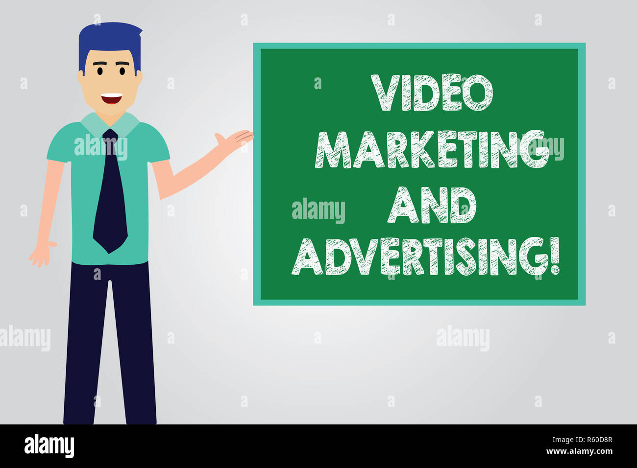 Handwriting text writing Video Marketing And Advertising. Concept ...
