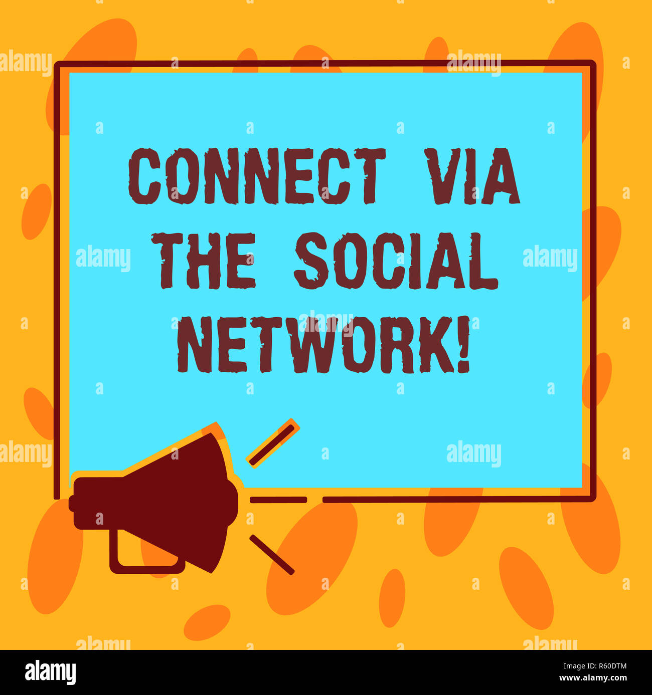 Writing Note Showing Connect Via The Social Network Business Photo