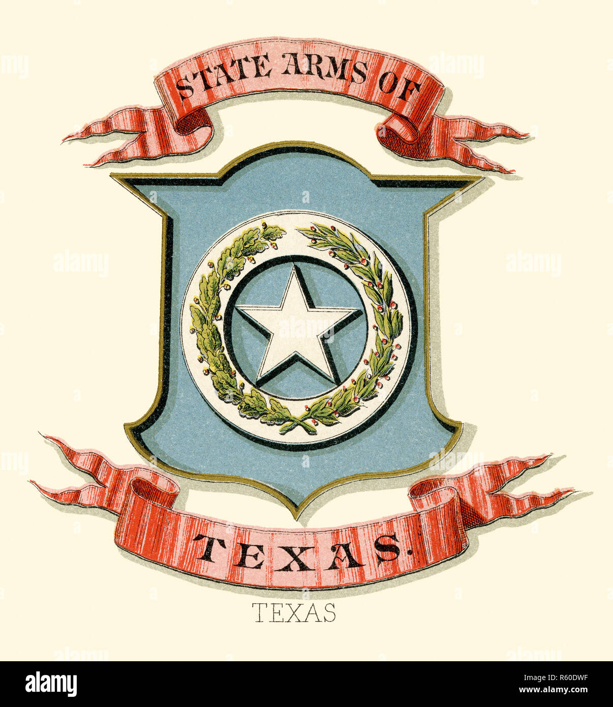 Vintage texas poster hi-res stock photography and images - Alamy